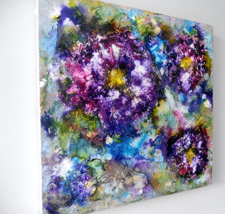 Abstract Flowers Reduced by 50% - Art Lovers Australia