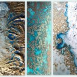 Coral Snibits (Triptych Prints) - Art Lovers Australia