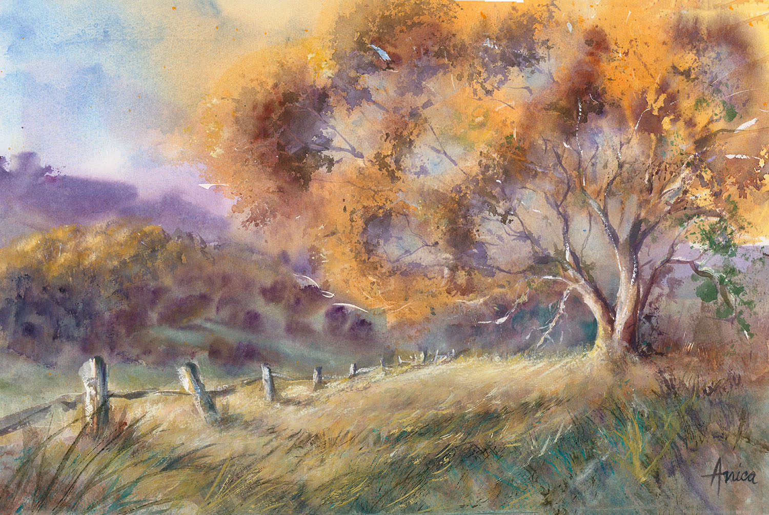 Bathurst Countryside - Art Lovers Australia