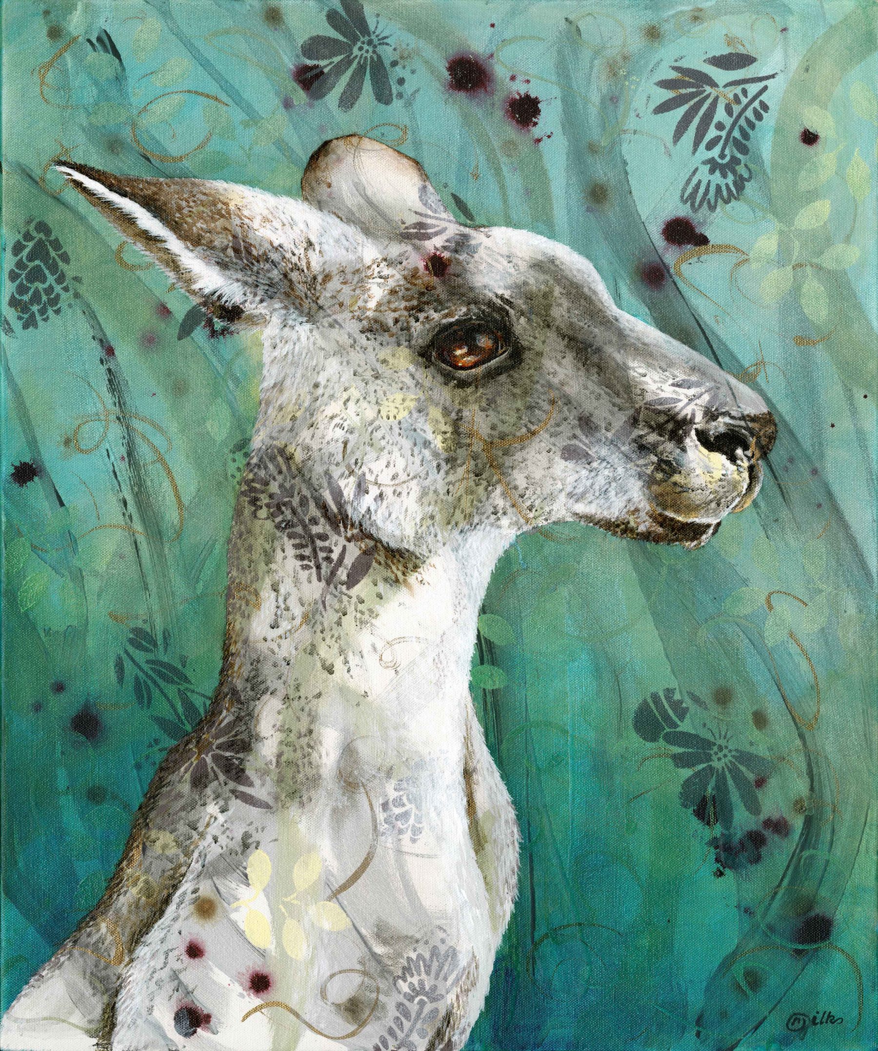 Skippy Roo Kangaroo - Ltd Ed print - Art Lovers Australia
