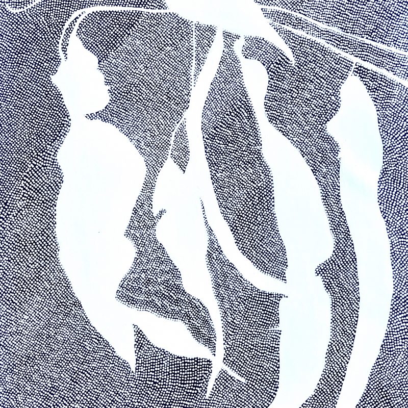 Negative Space Collection: DJIRANG A (Leaves of a Tree) - Art Lovers Australia