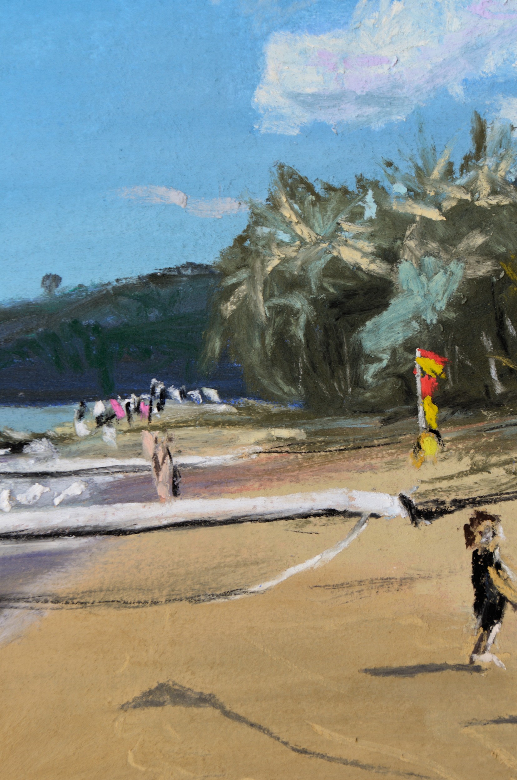 Kites at the beach - Art Lovers Australia