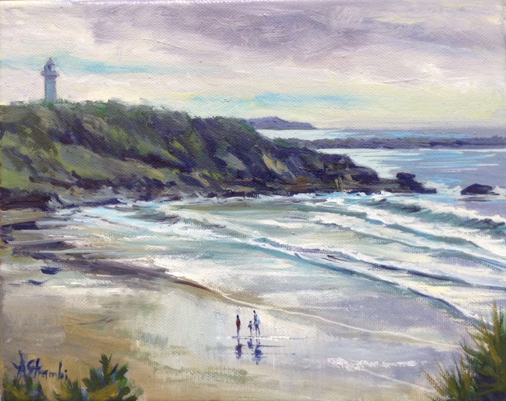 Yamba headland - Art Lovers Australia