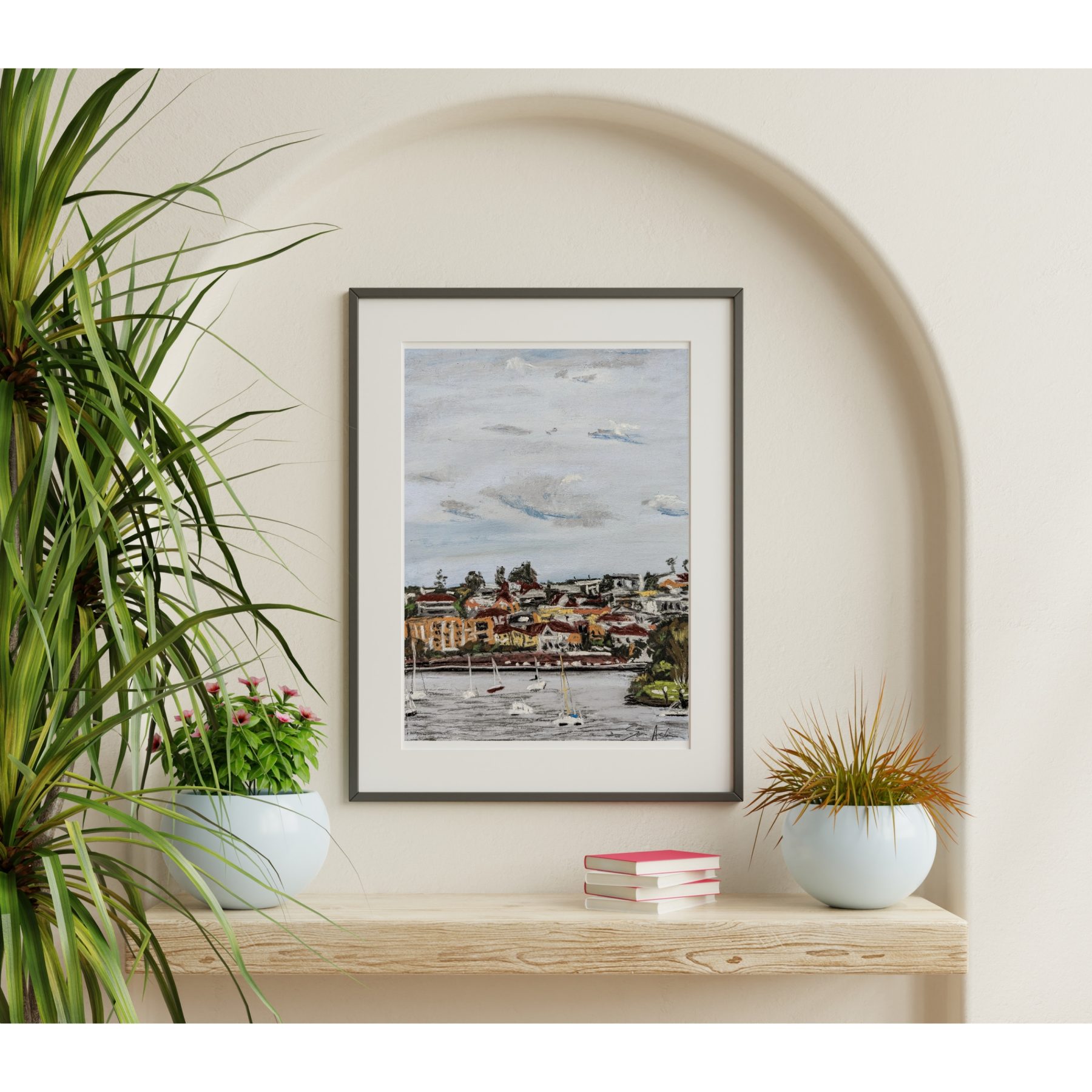 Brisbane River Bend 3 - Art Lovers Australia