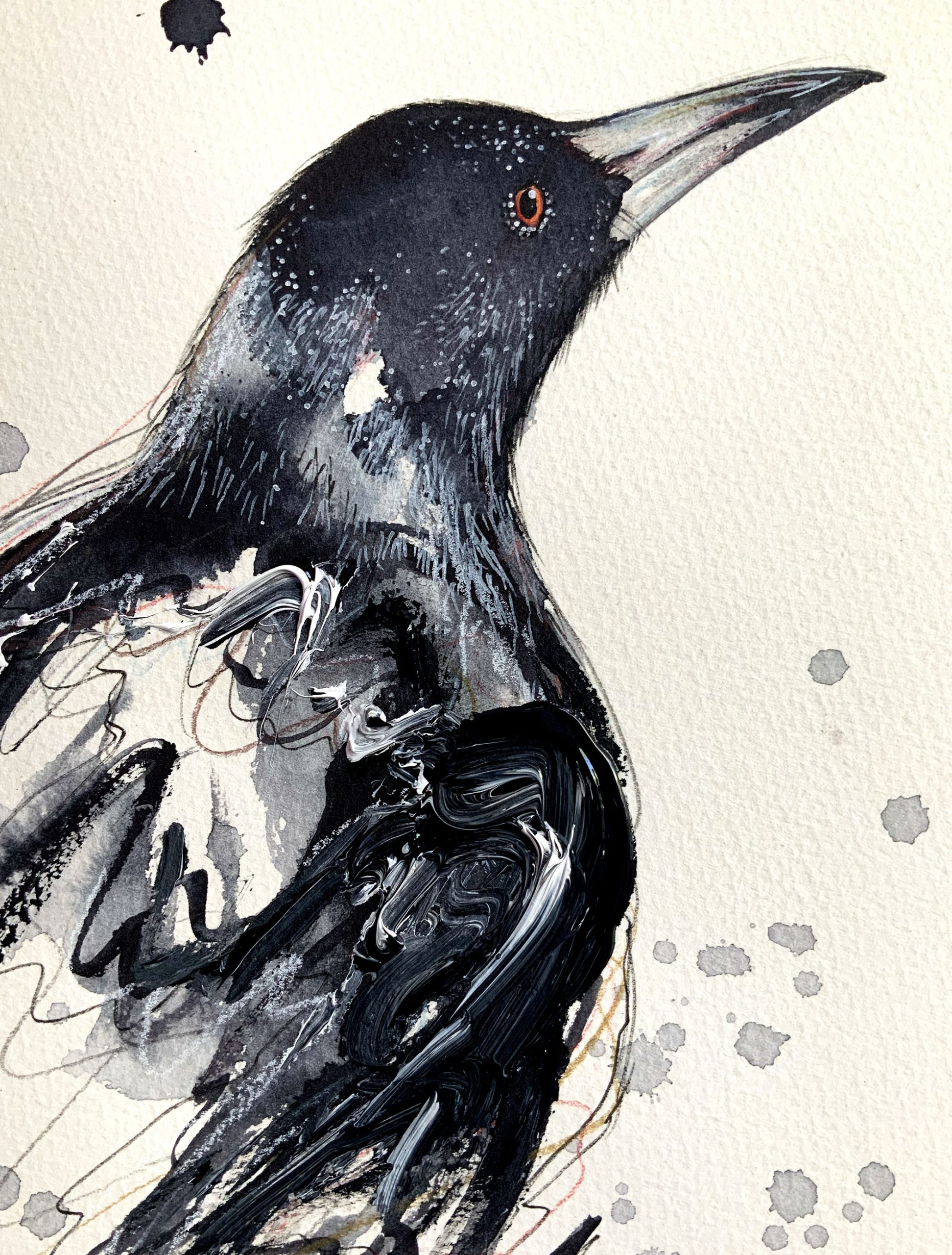 Magpie Spirit Awakening - Art Lovers Australia