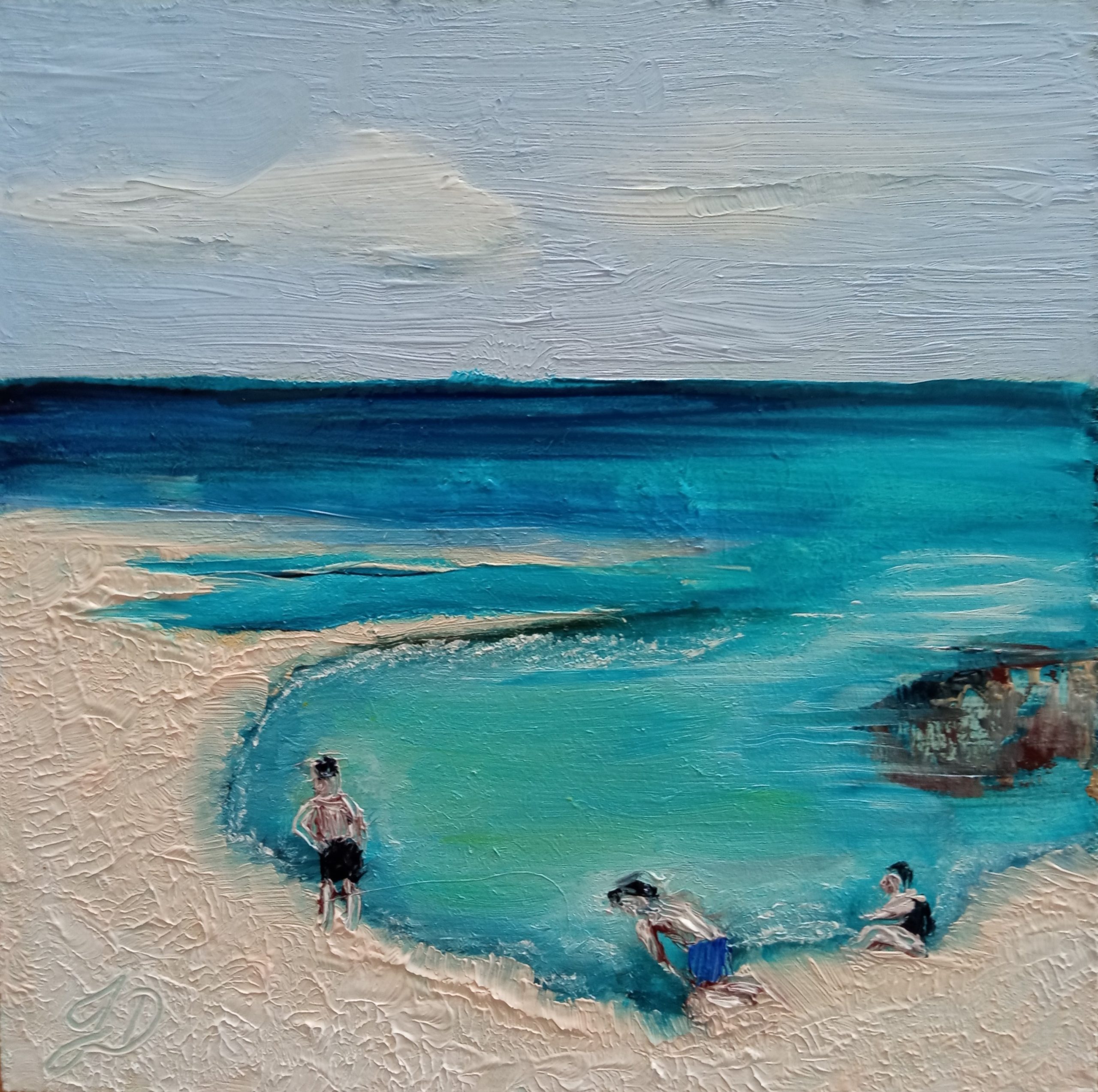 The Basin - Rottnest - Framed - Art Lovers Australia