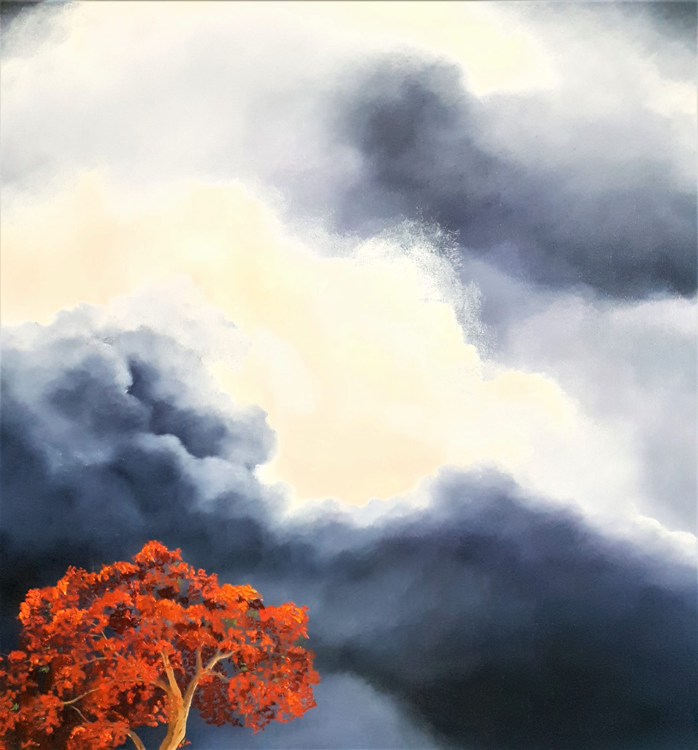 The Tree Erupted Into Flame - Art Lovers Australia