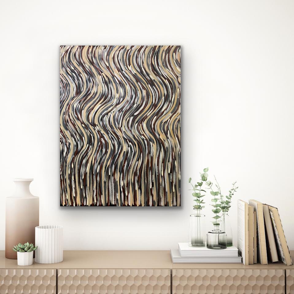 Scar Tree Lines Series VI - Art Lovers Australia