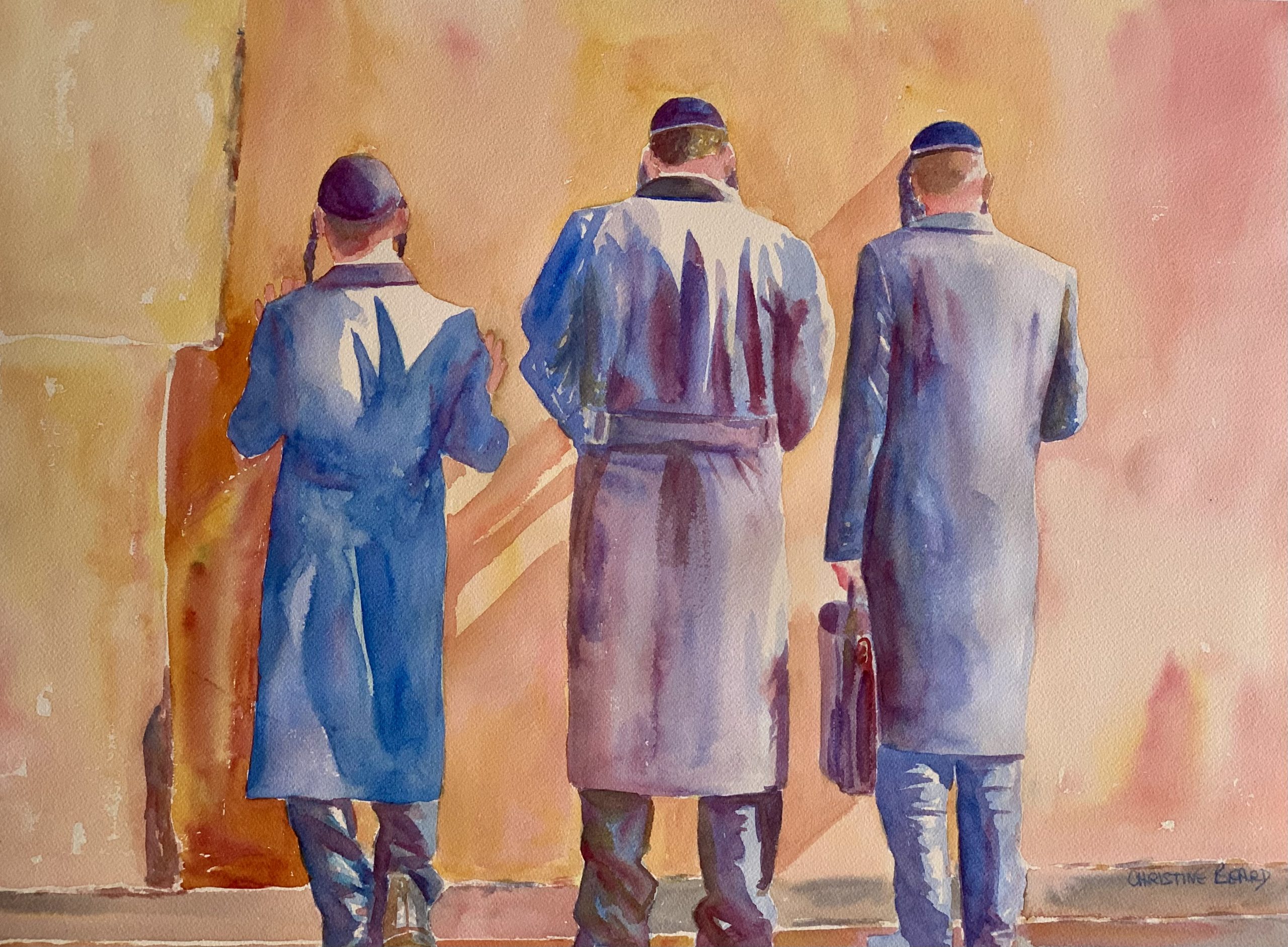 Praying - Art Lovers Australia