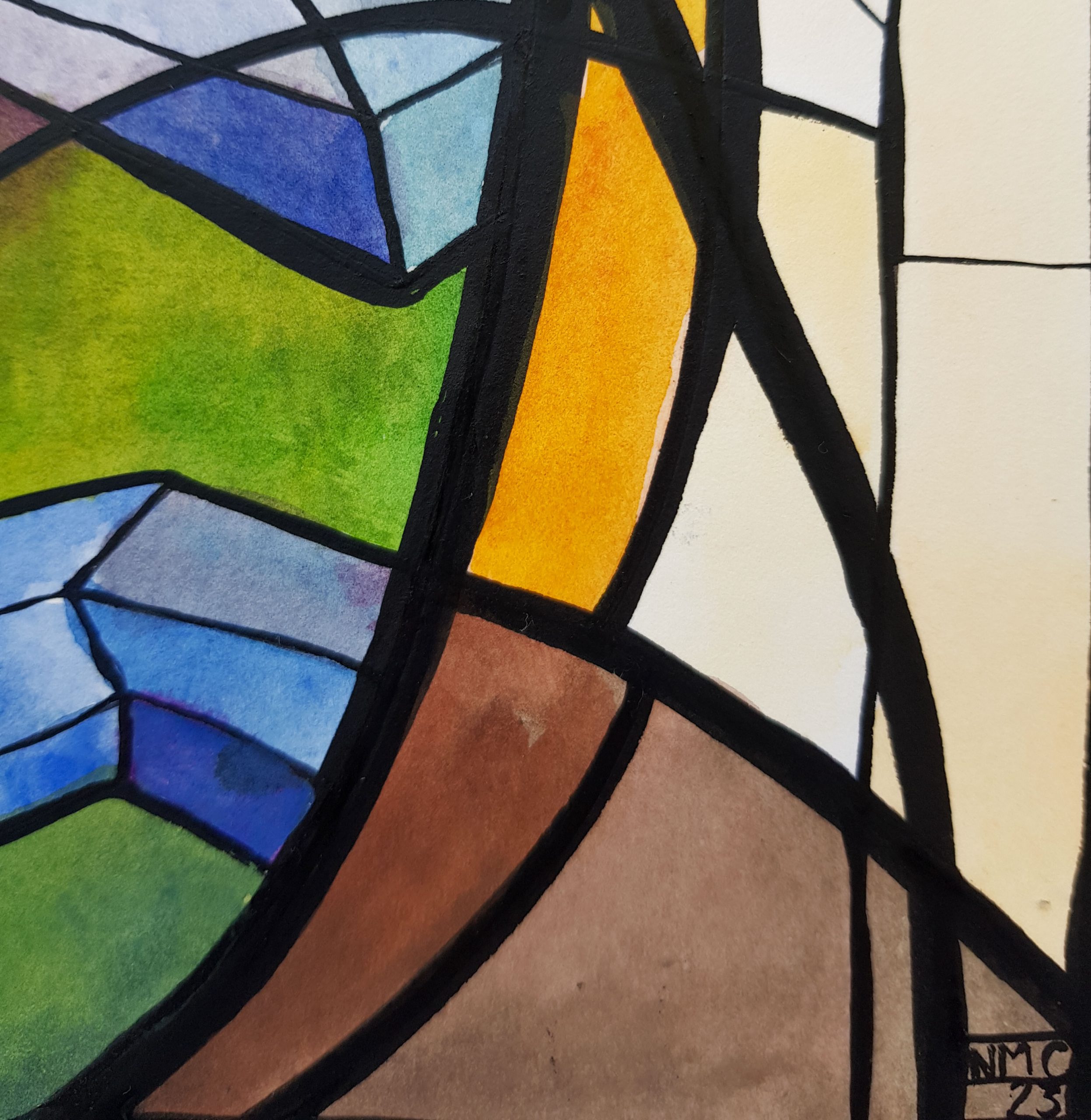 Abstract Vase - Art Lovers Australia