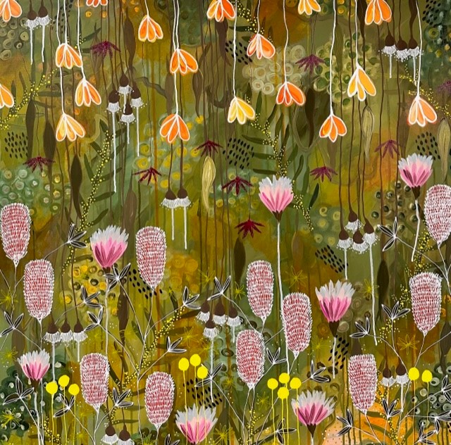 Banksias and Gumnuts - Art Lovers Australia