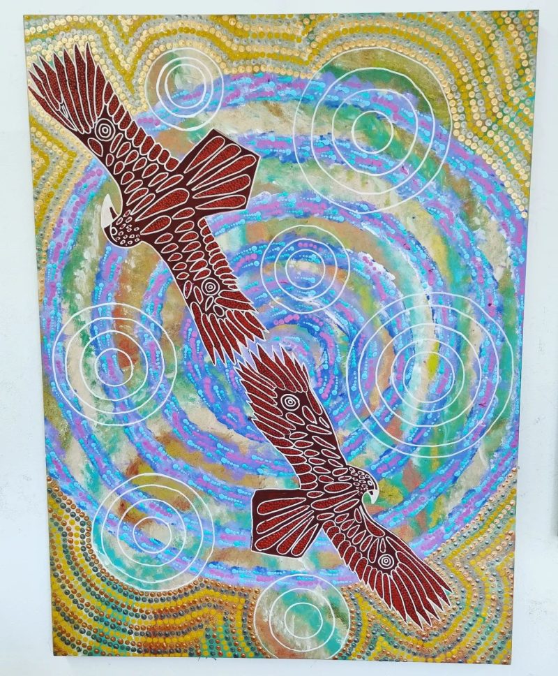 Maliyan - Wedge tail eagle - Art Lovers Australia