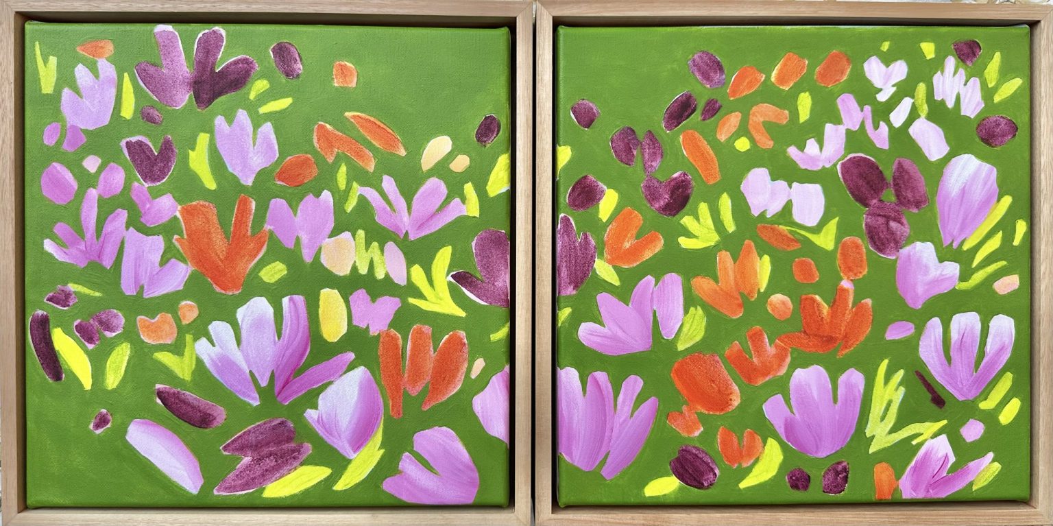Spring bouquet (Diptych) - Art Lovers Australia
