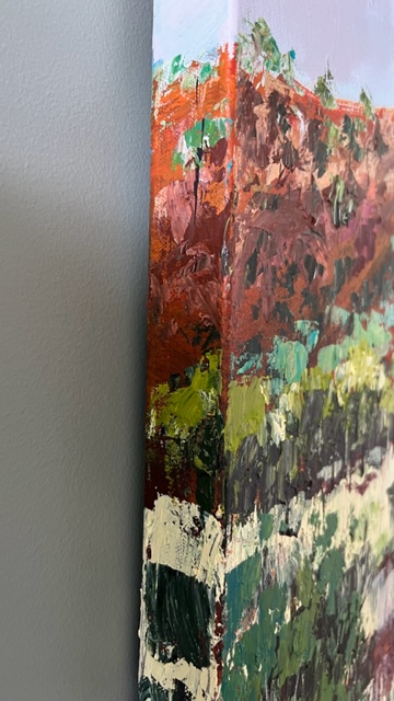 Terracotta landscape - Art Lovers Australia