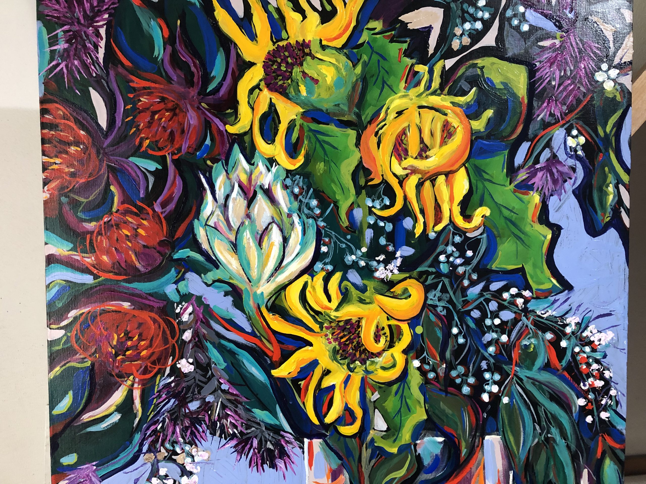 Native Blooms - Art Lovers Australia