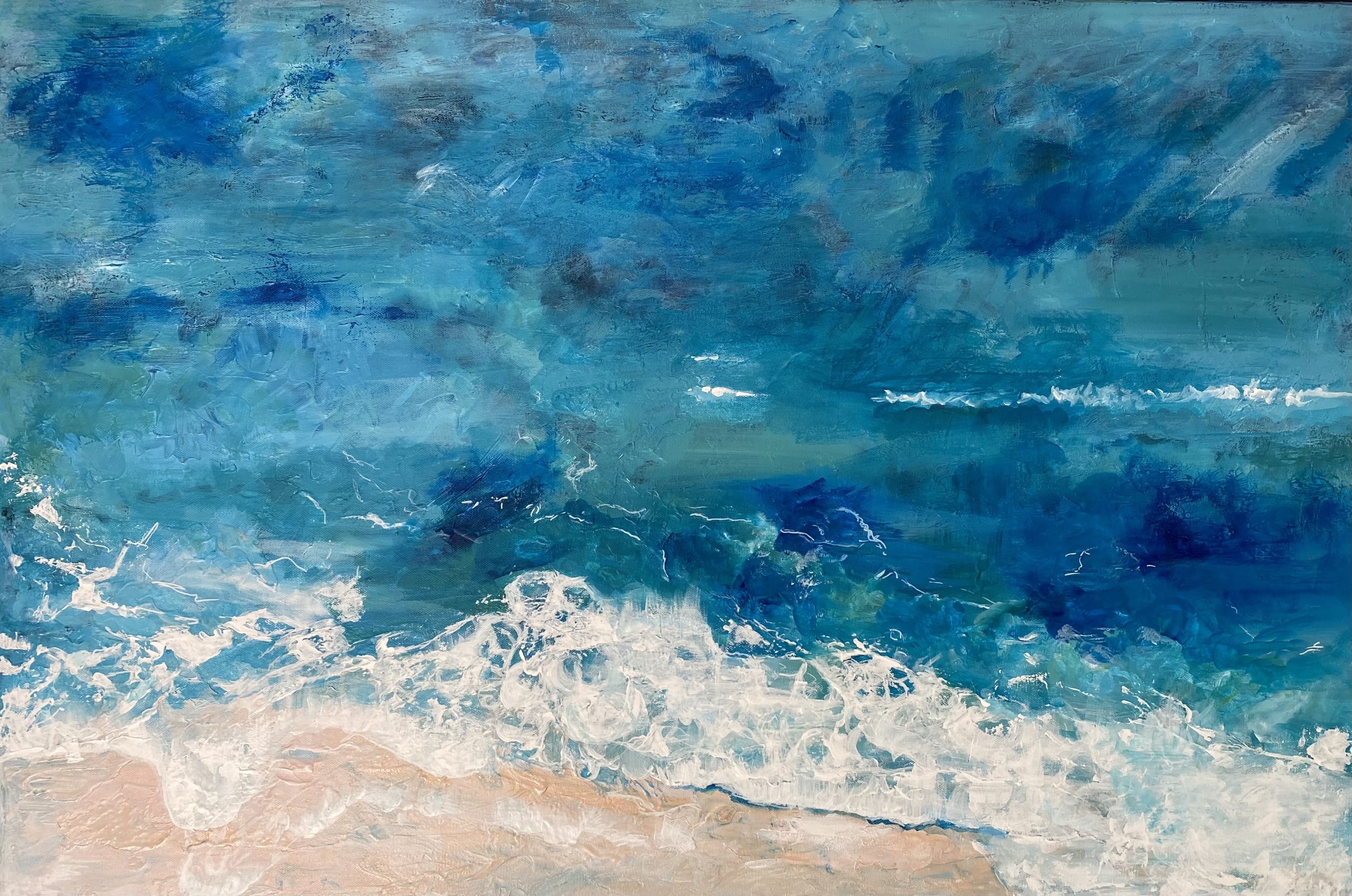 Beach Swirls - Art Lovers Australia