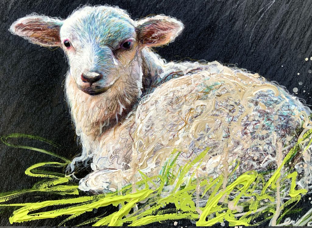 Little Lamb, Little Lamb - Art Lovers Australia