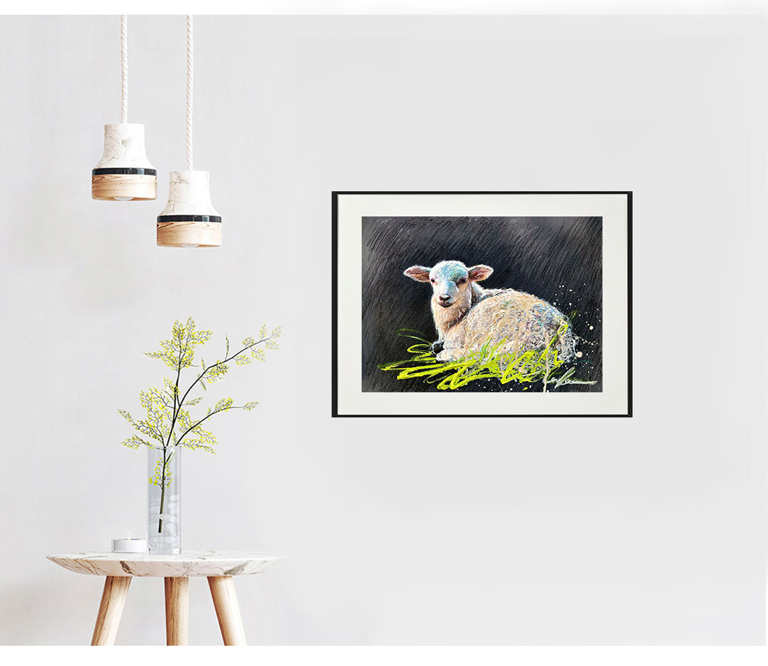 Little Lamb, Little Lamb - Art Lovers Australia