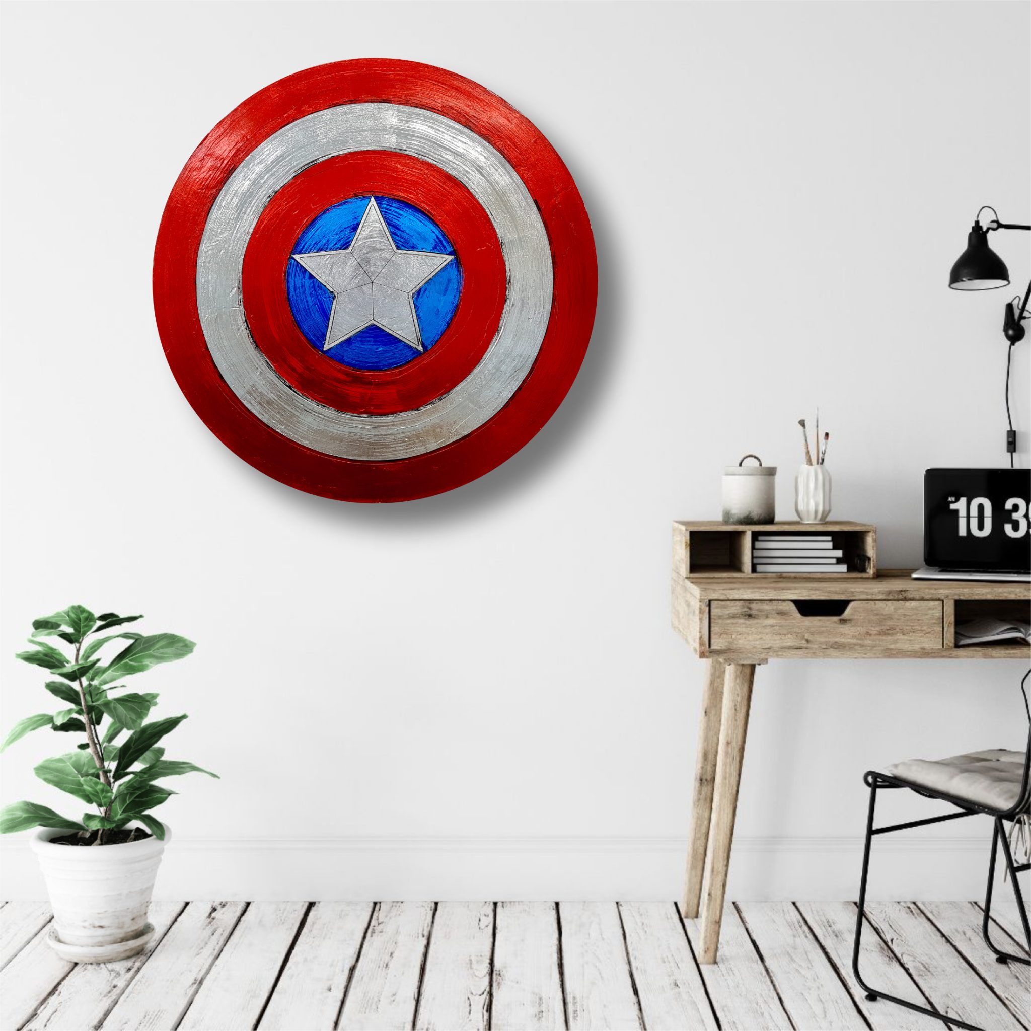Captain America Shield - Art Lovers Australia
