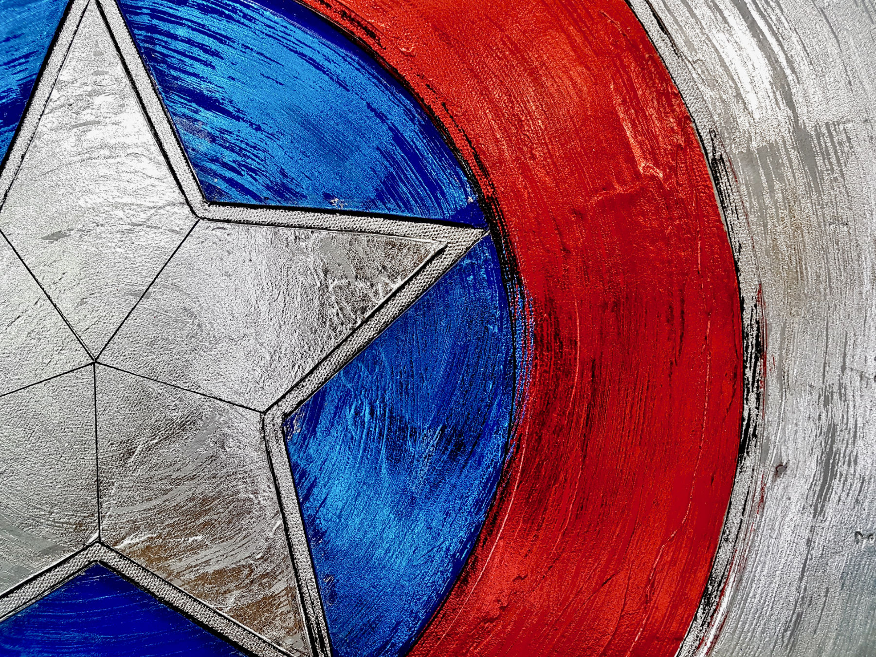 Captain America Shield - Art Lovers Australia