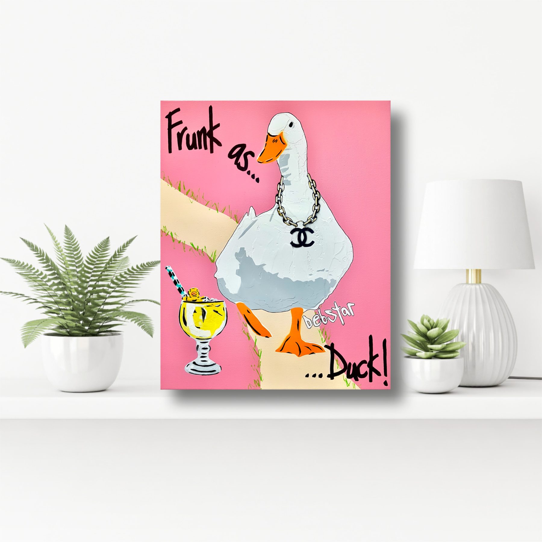 Frunk as Duck - Art Lovers Australia
