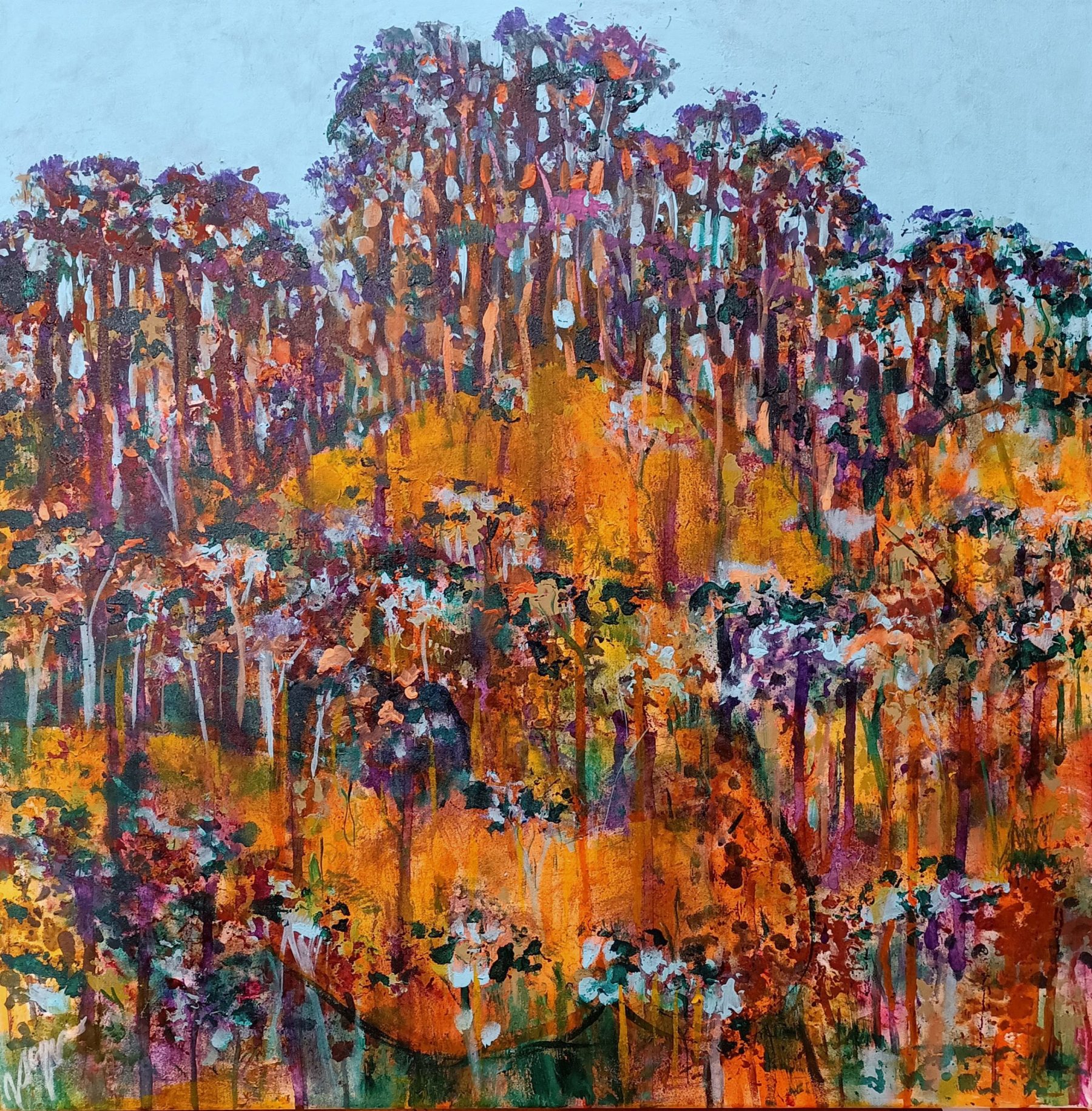 Forest Bather - Bushland - Art Lovers Australia