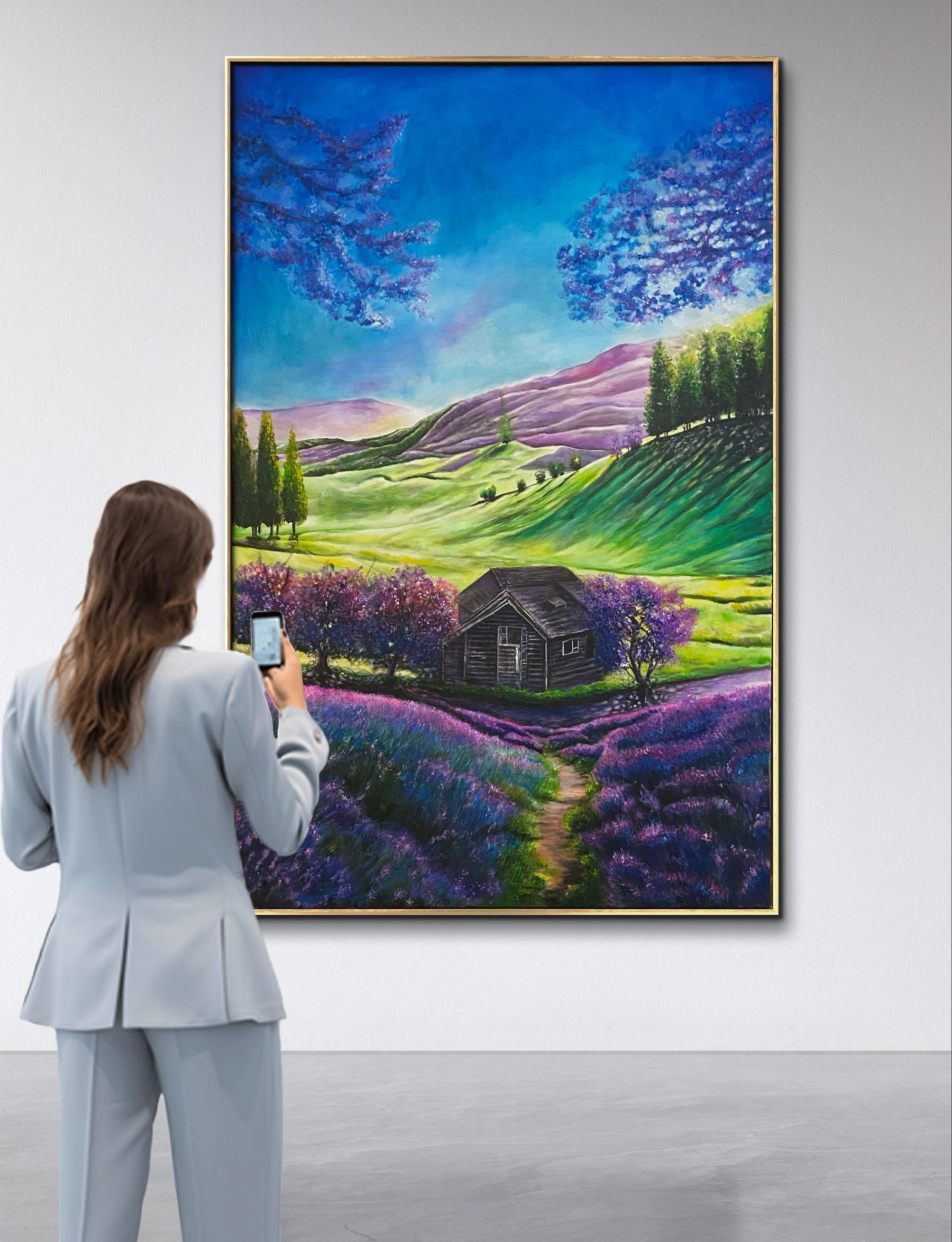 Purple Valley - Art Lovers Australia