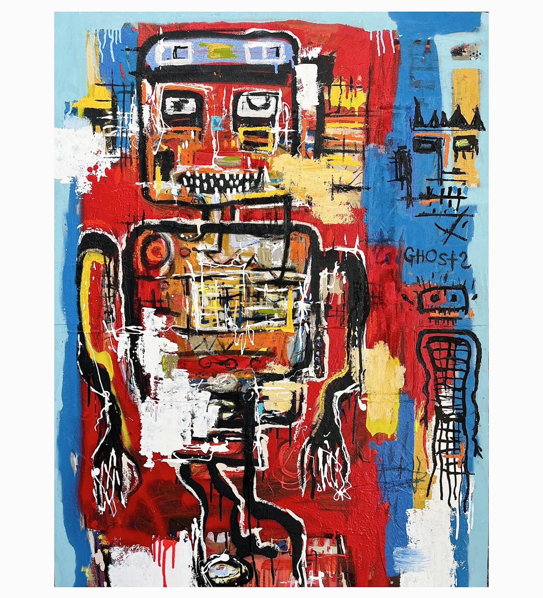 Digital Ghosts floating in Digital Clouds - Art Lovers Australia