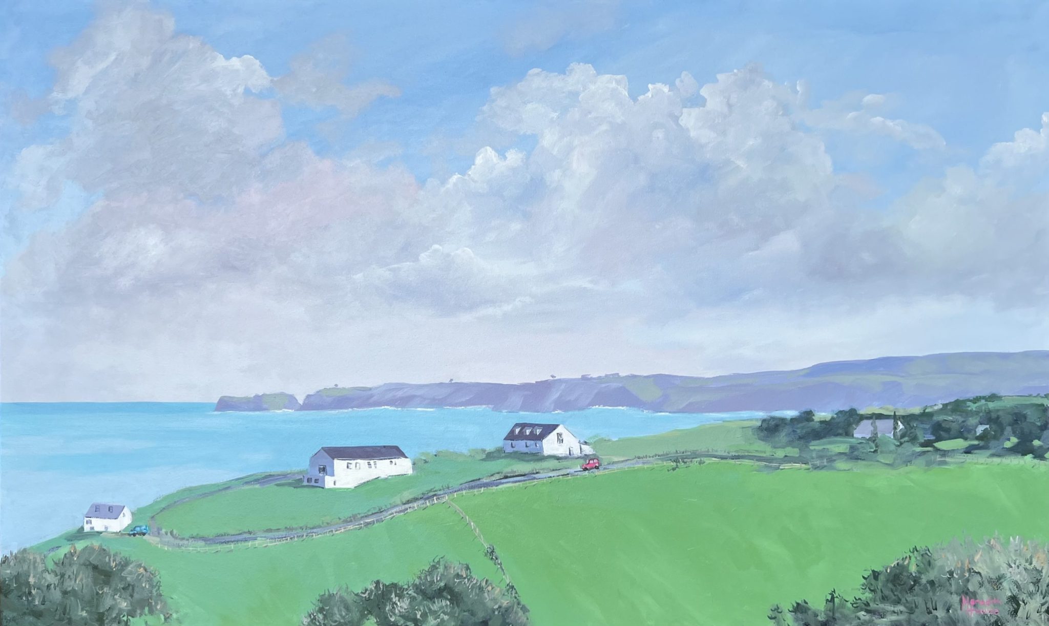 Northern Horizon of Port Isaac - Art Lovers Australia
