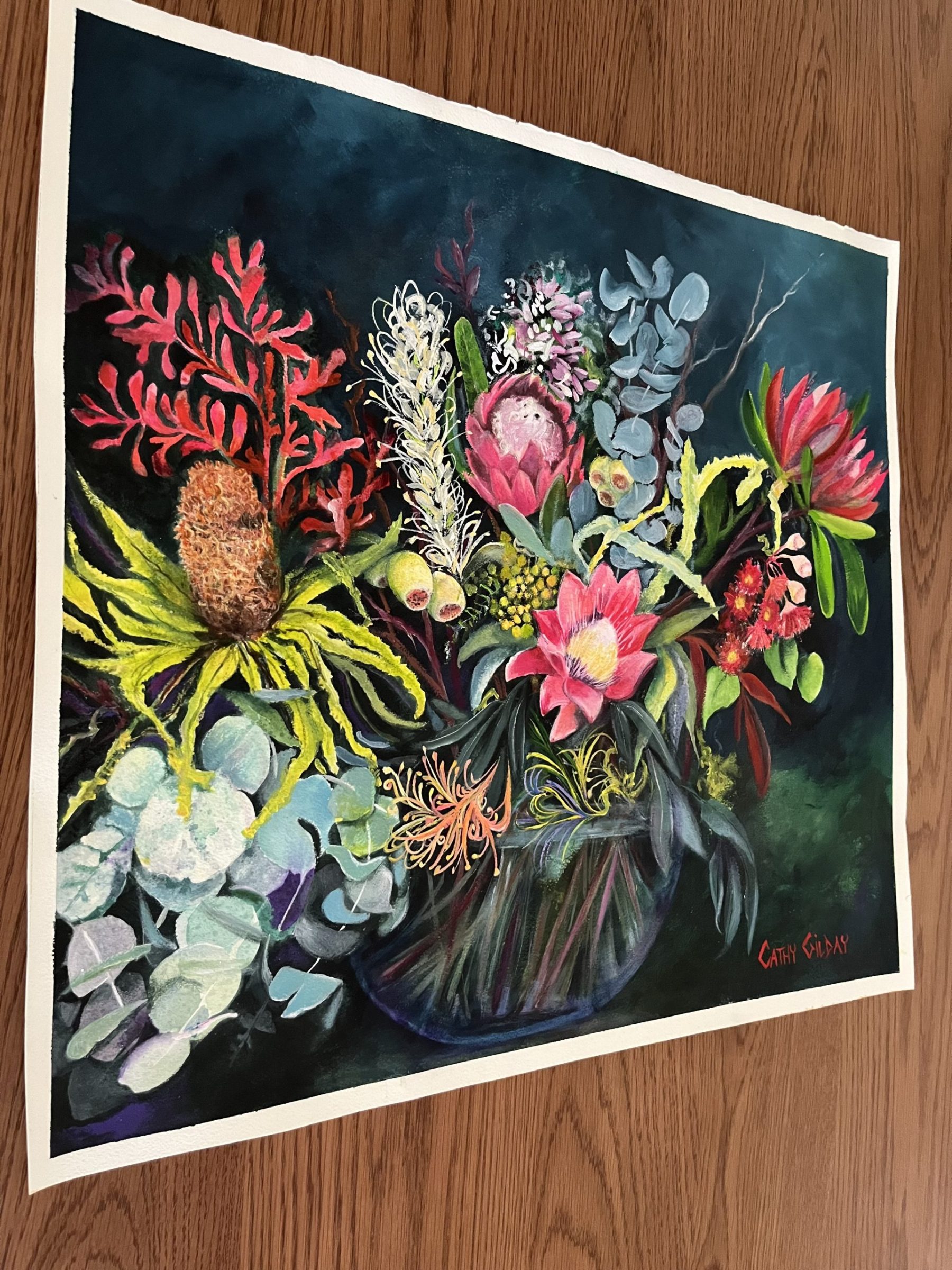 Australian Native Bouquet - Art Lovers Australia