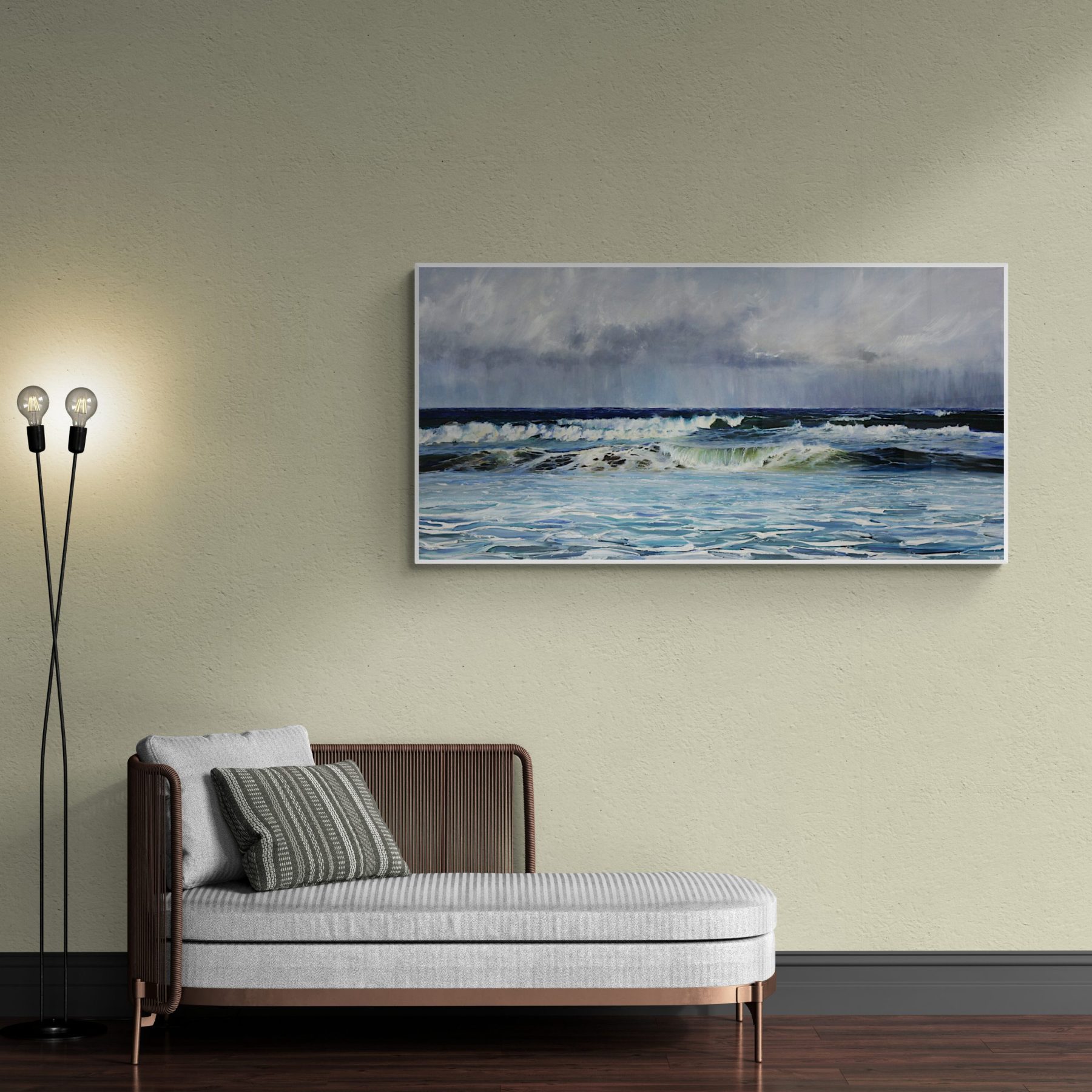 Anglesea Storm - Art Lovers Australia