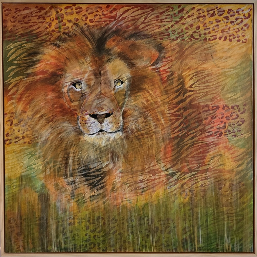 Lion Courage - Art Lovers Australia