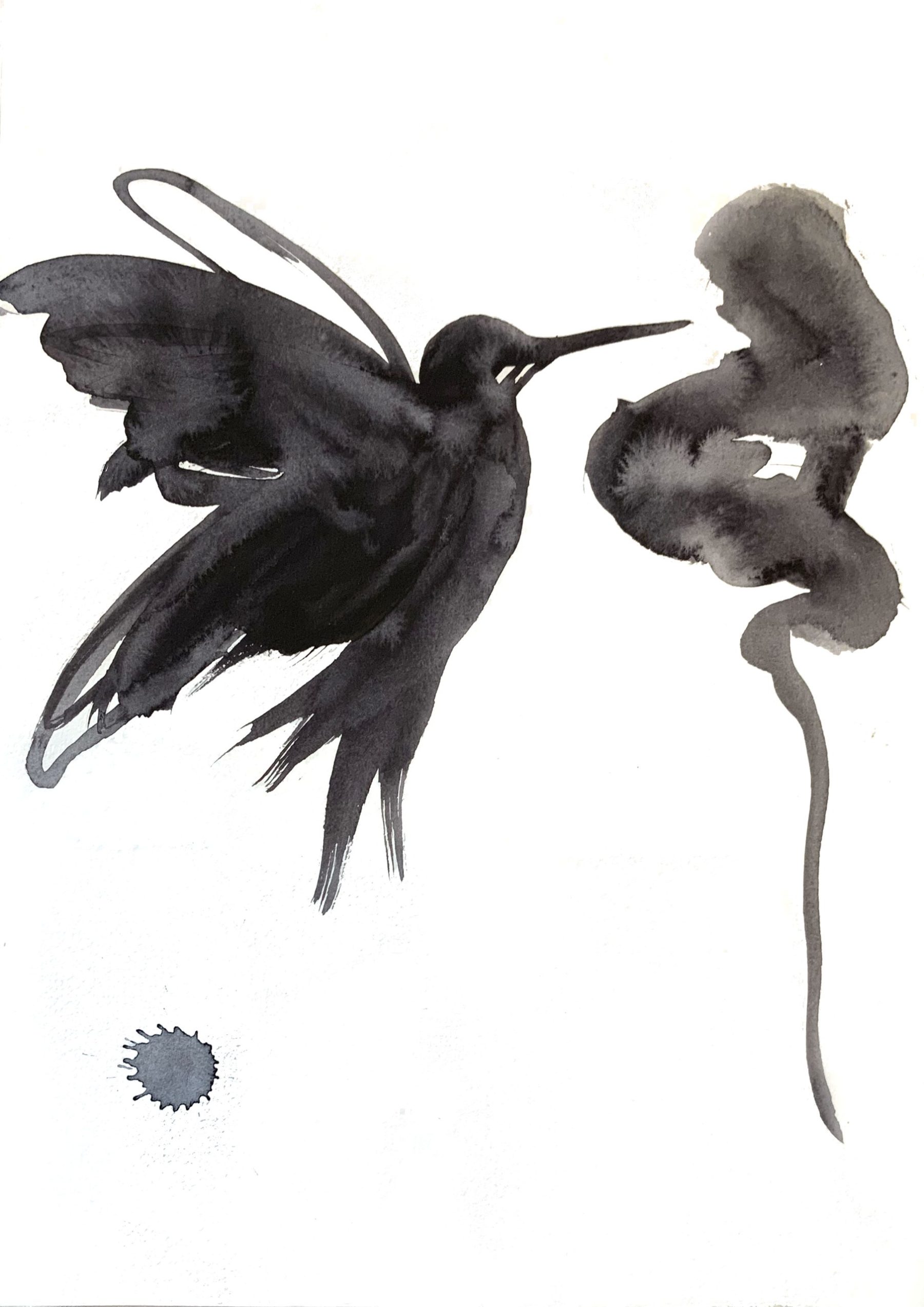 Hummingbird Flight - Art Lovers Australia