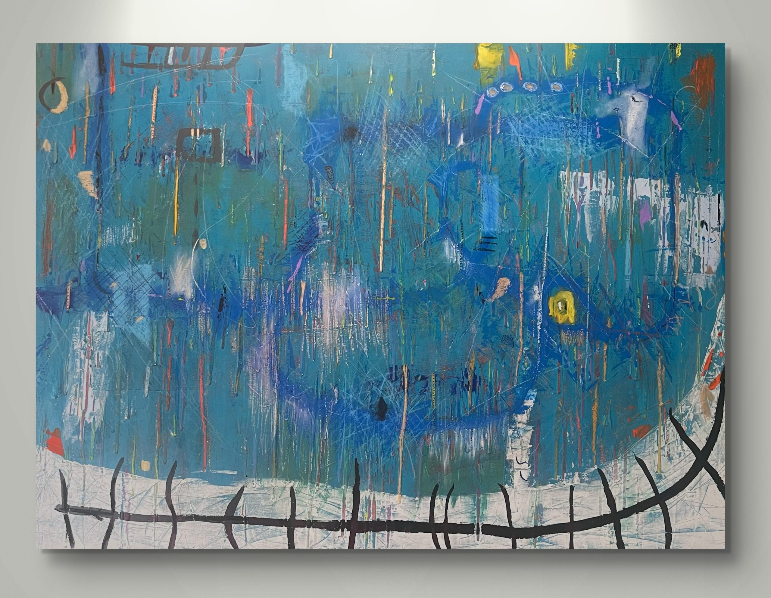 Rainbow Raindrops - Art Lovers Australia