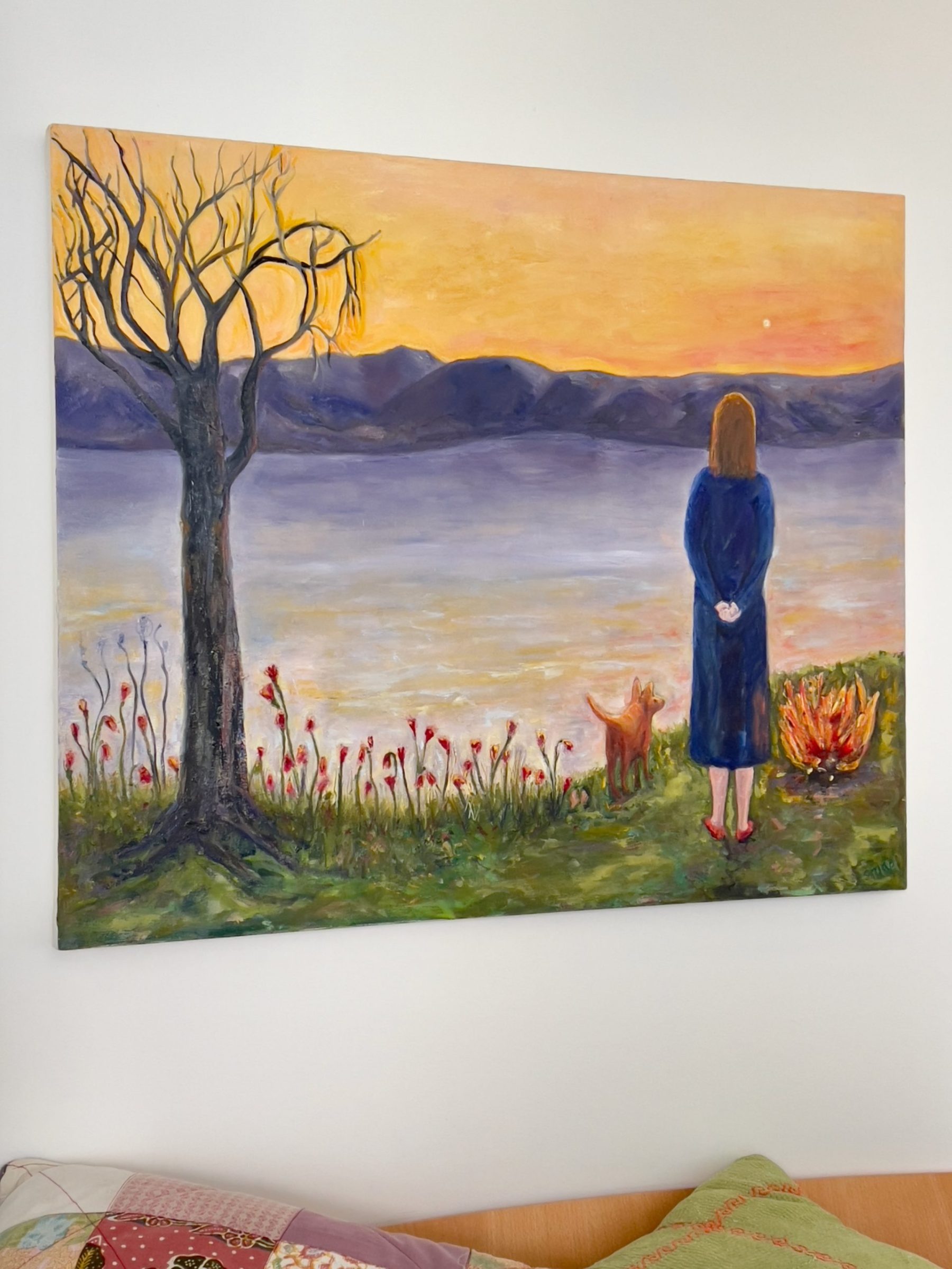 Contemplation - a Dreamy Landscape - Art Lovers Australia