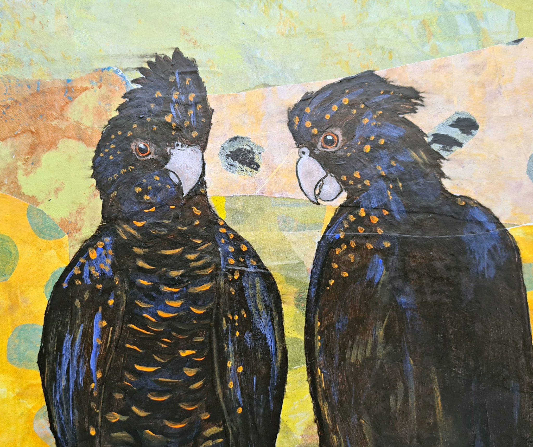 We sit quietly together - Art Lovers Australia