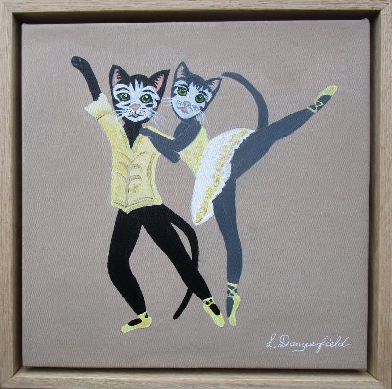 Cats - Ballet Dancers - Art Lovers Australia
