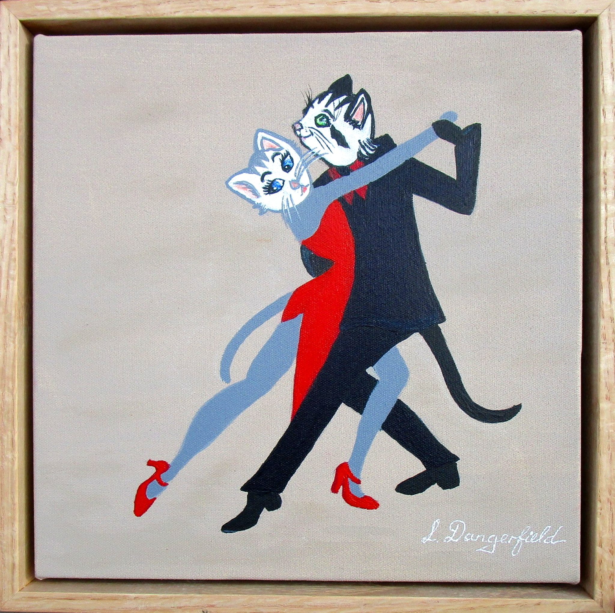 Cats - Tango Dancers - Art Lovers Australia