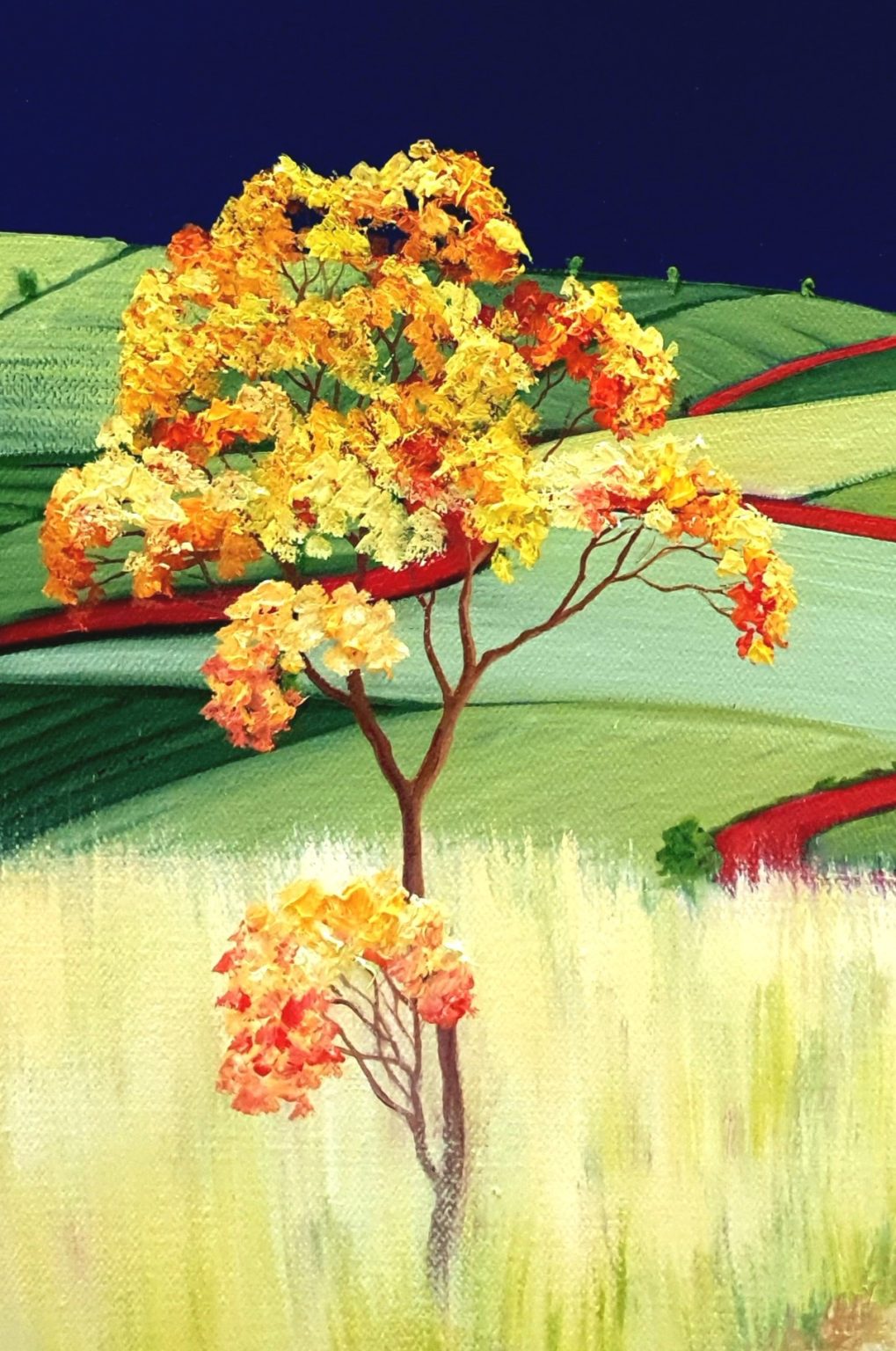 Checkerboard Fields - Art Lovers Australia