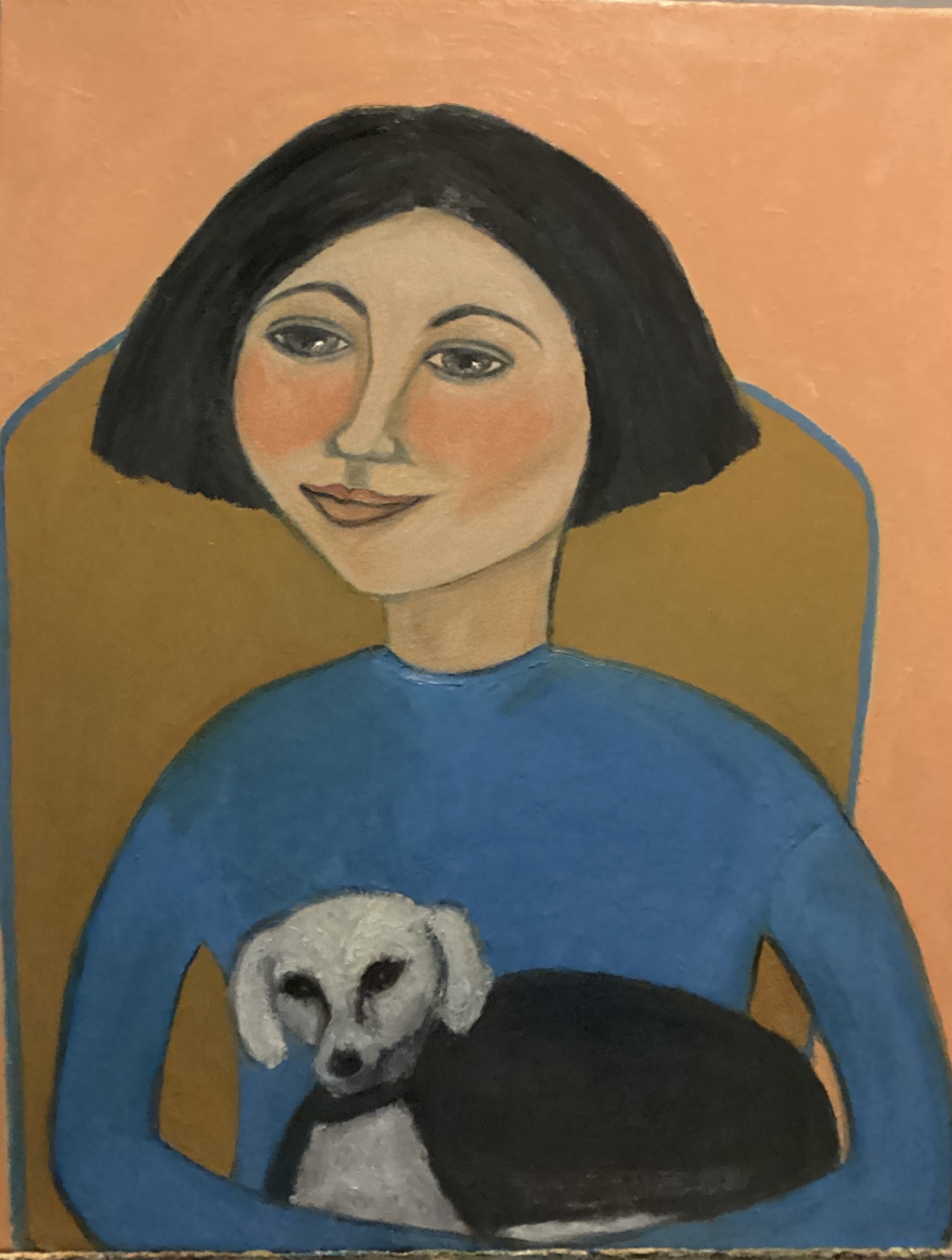 Millie and little Moo - Art Lovers Australia