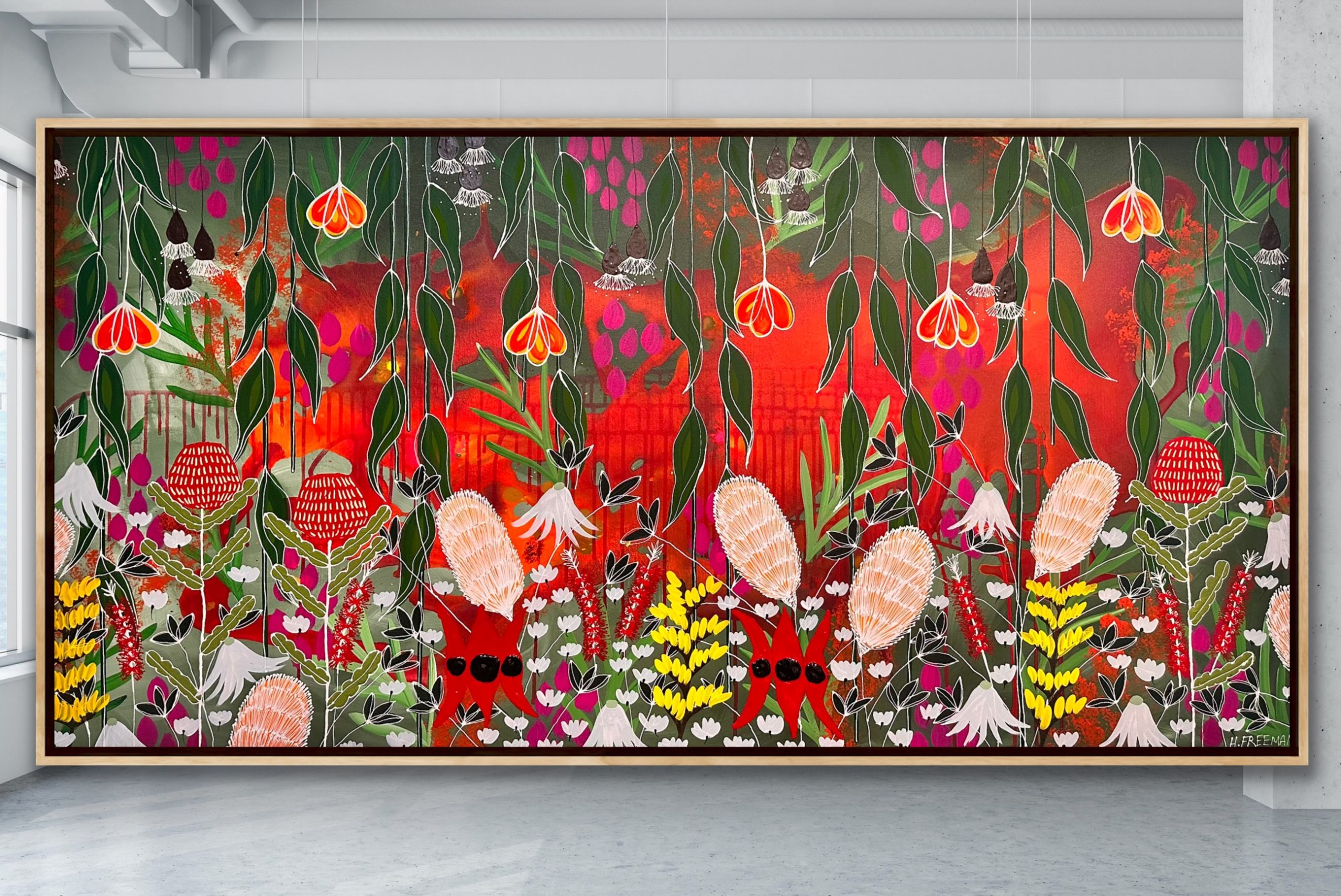 Wildflower Mayhem - Art Lovers Australia