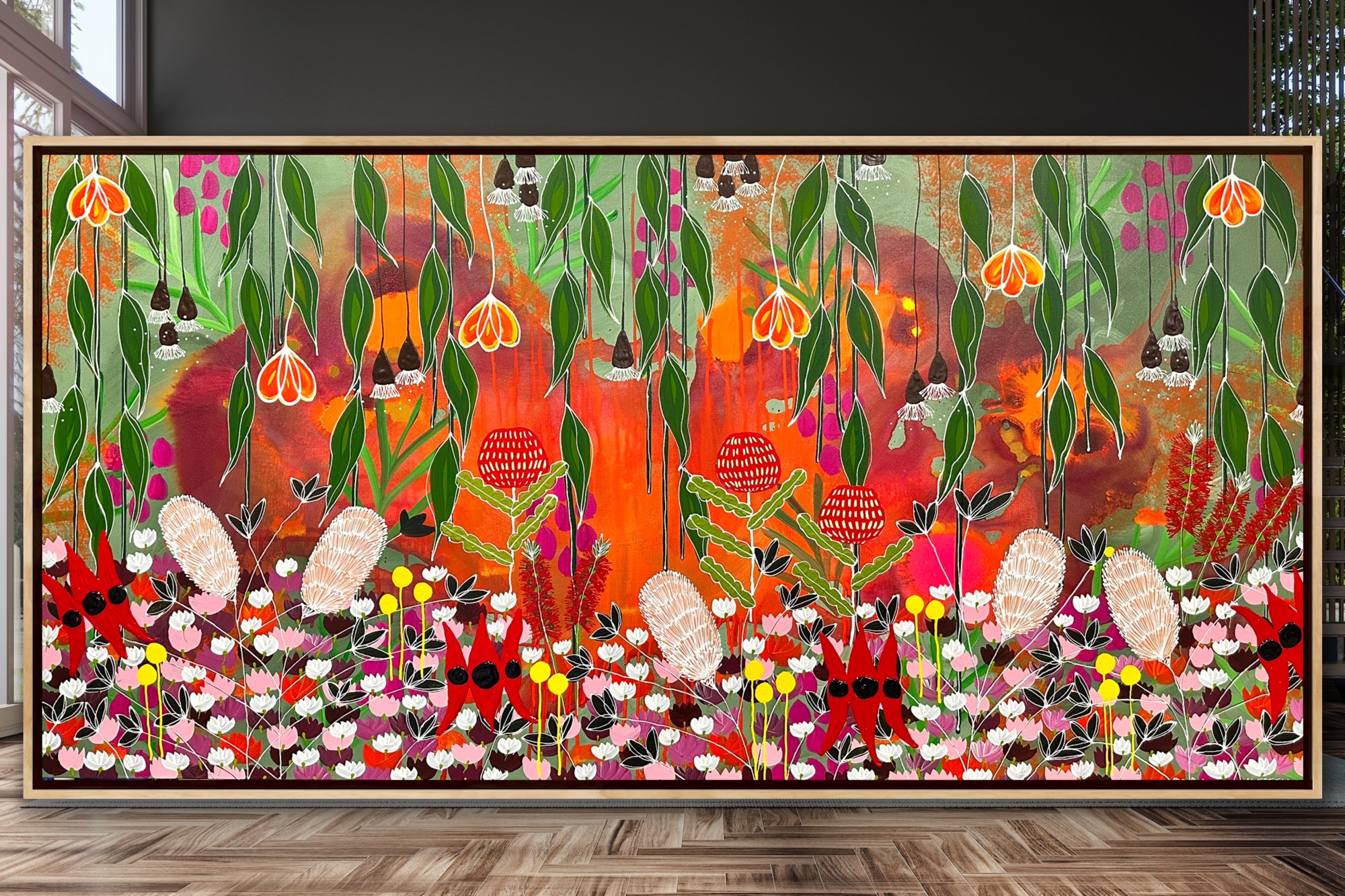 Wildflower Pandemonium - Art Lovers Australia