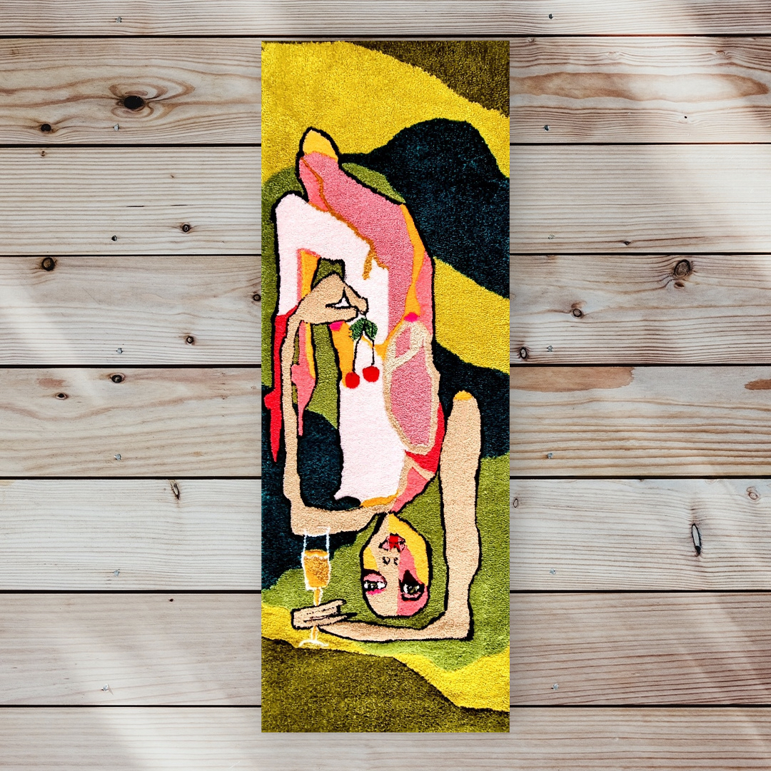 Cherry Bomb-Rug/Tapestry - Art Lovers Australia