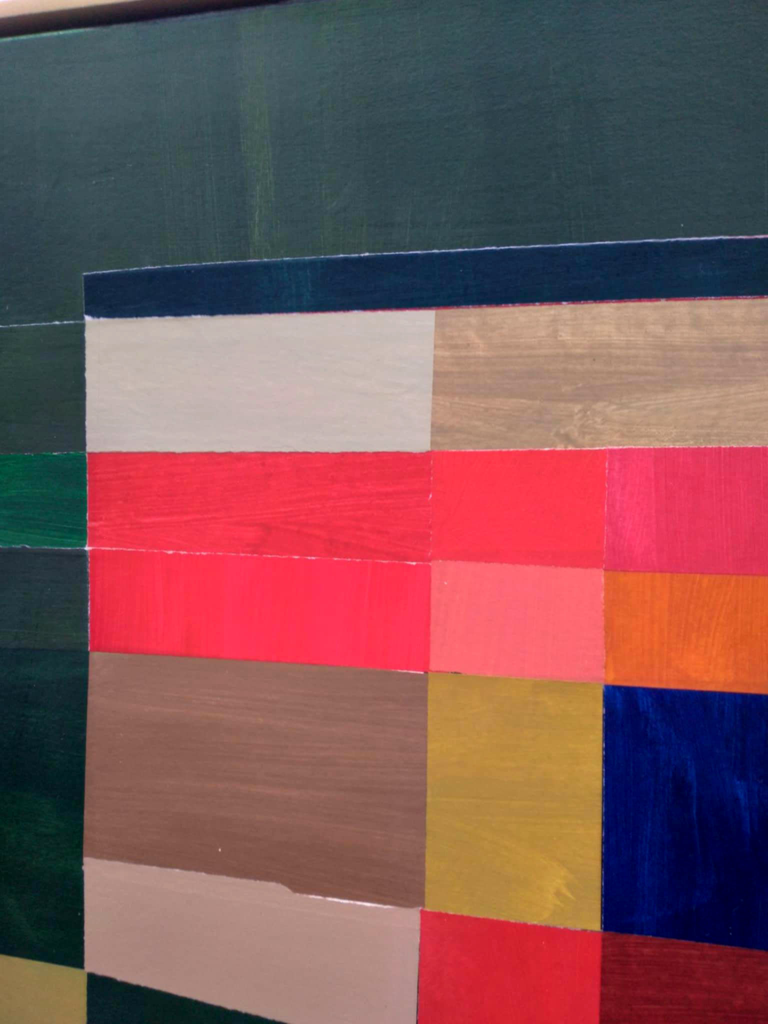 Where Geometry Meets Emotion - abstract landscape - Art Lovers Australia