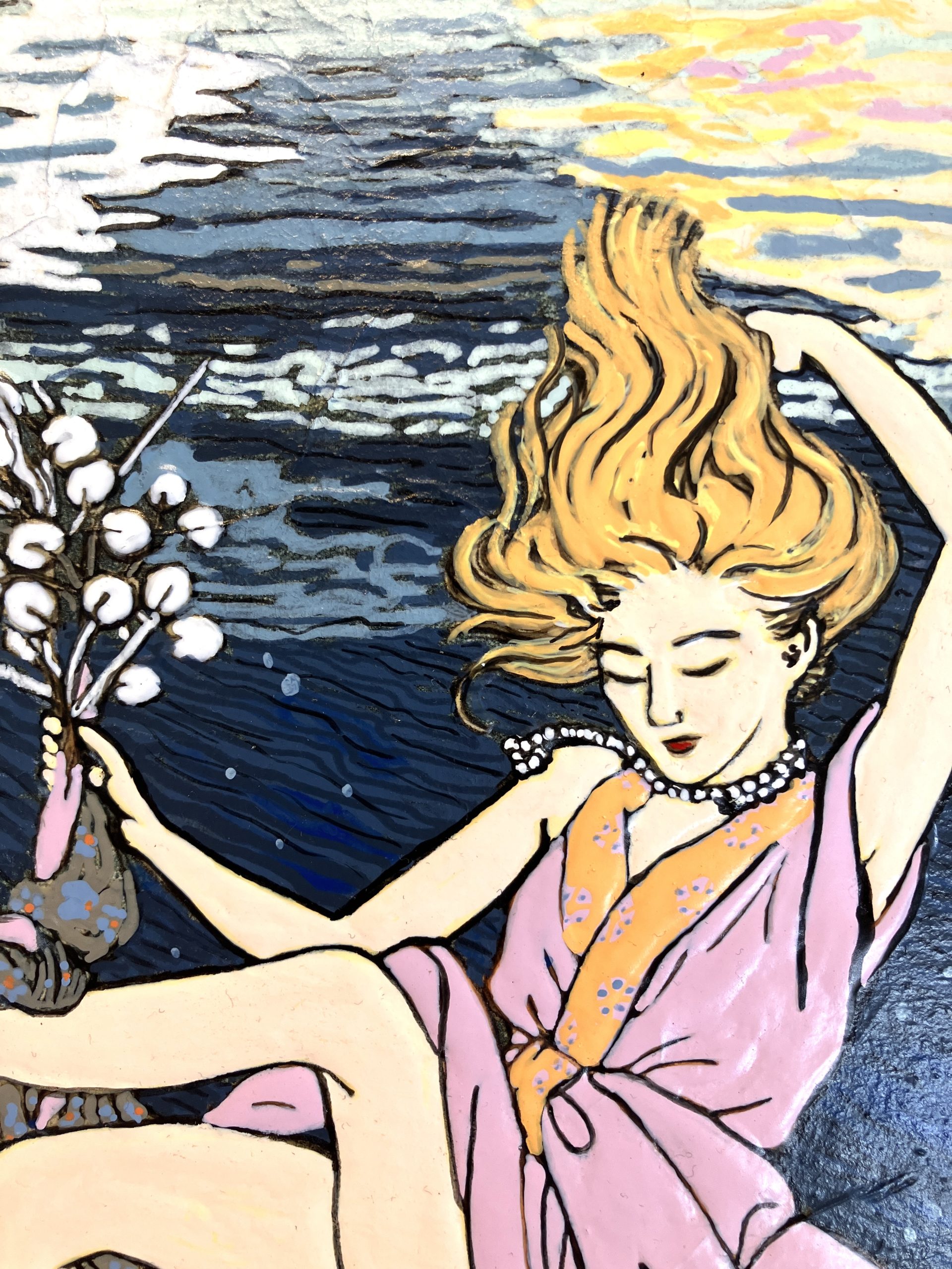 Floating in bloom - Art Lovers Australia