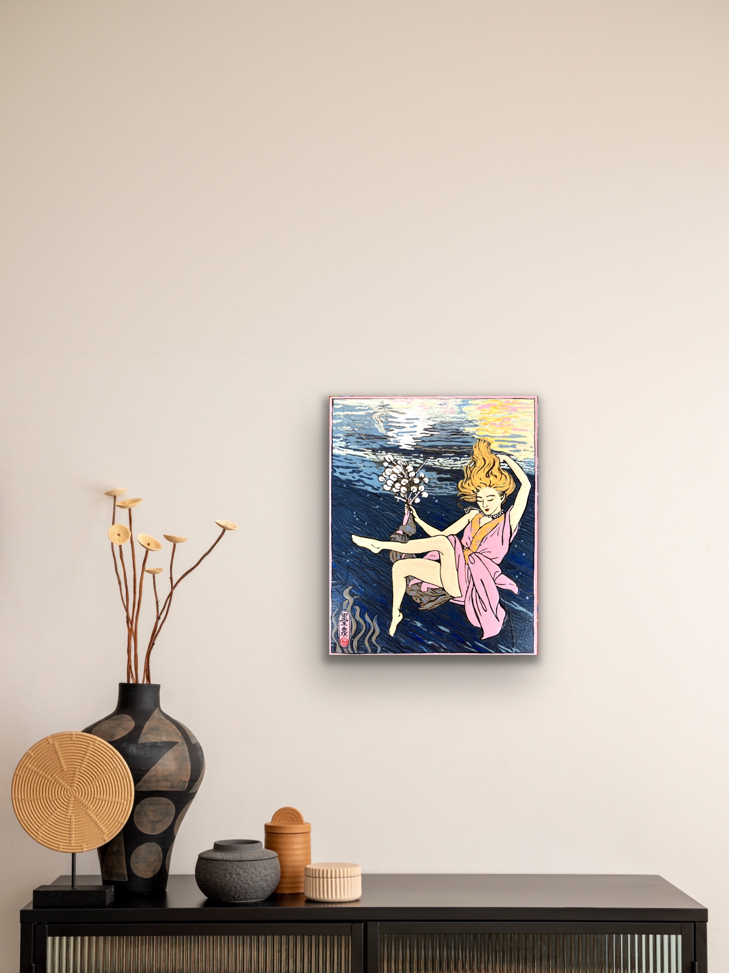 Floating in bloom - Art Lovers Australia