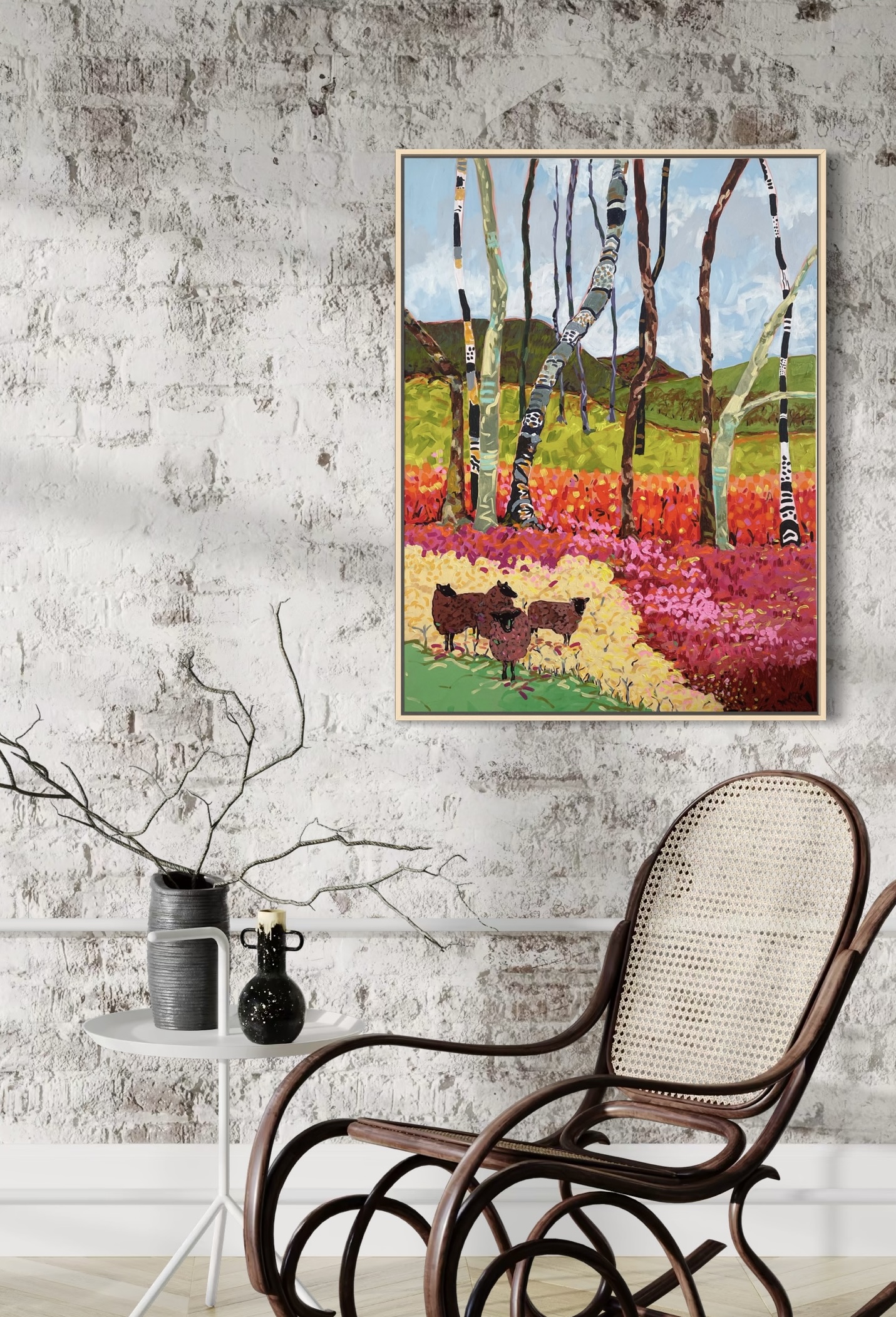 Patchwork Landscape - Art Lovers Australia