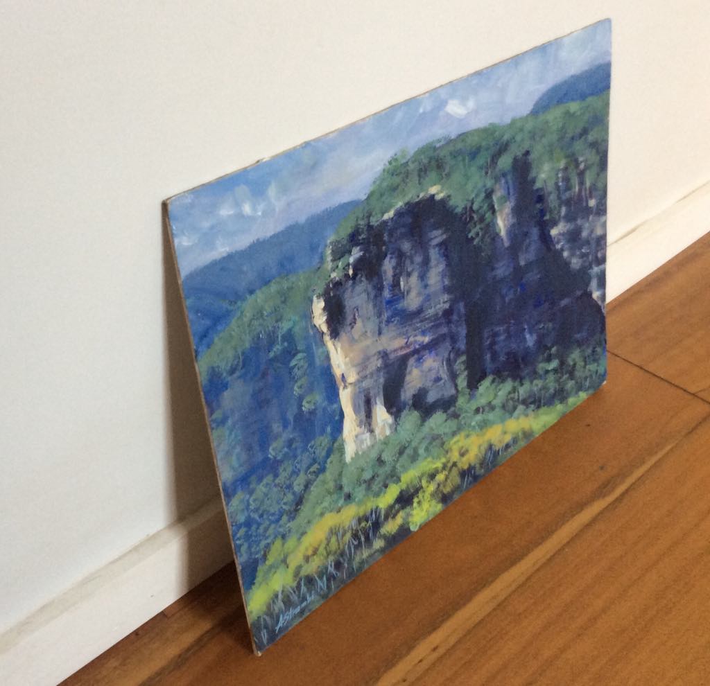 Blue Mountain View - Art Lovers Australia