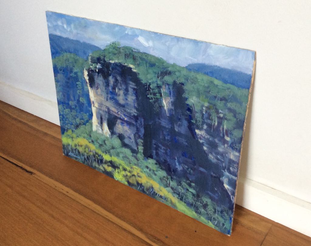 Blue Mountain View - Art Lovers Australia