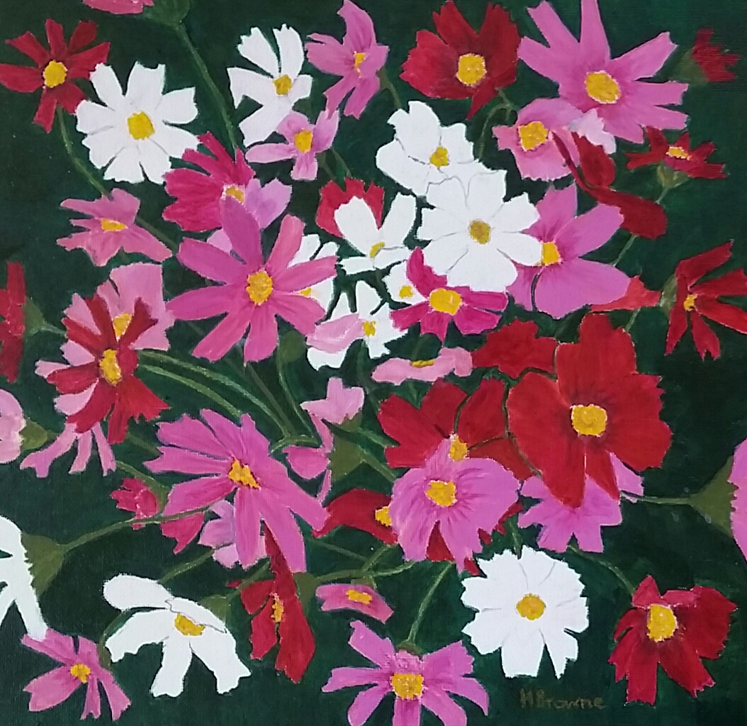 Vibrant Cosmos - Art Lovers Australia